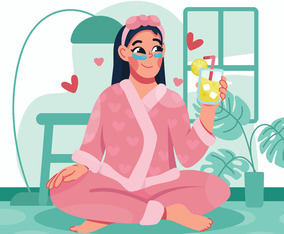 Free self improvement - Vector Art