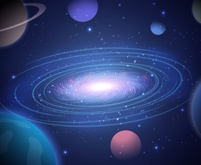 Free cosmos - Vector Art