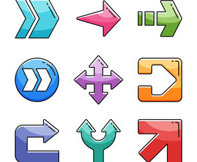 Free arrow - Vector Art