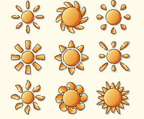 Free sun - Vector Art
