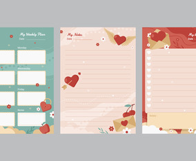 Heart Journal Template