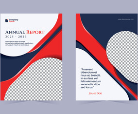 Free report cover - Vector Art