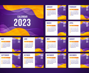 Business Formal Calendar Template