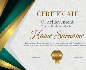 Promotion Certificate Template