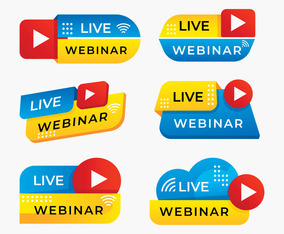 Free live badge - Vector Art