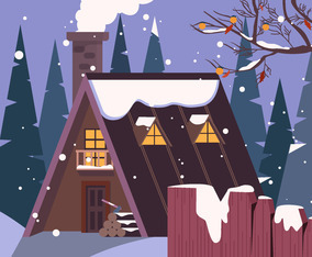 Free hut ri - Vector Art