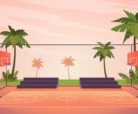 Basketball Outdoor Field