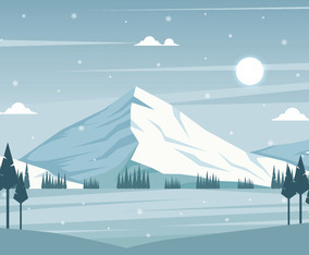 Free nature scene - Vector Art