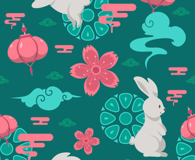 Free chinese pattern - Vector Art