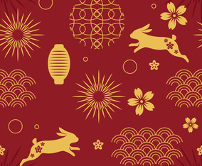 Free chinese pattern - Vector Art