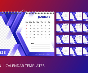 Free calendar design - Vector Art