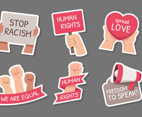 Free emotional support - Vector Art