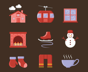 Free cold season - Vector Art