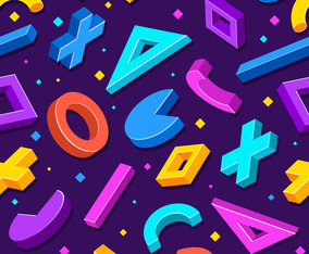 Colorful SVG Background Pattern | FreeVectors