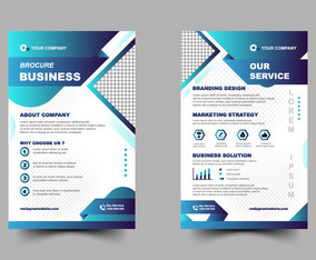 Free brochure - Vector Art