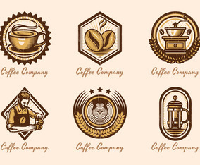 Free cafe logo - Vector Art