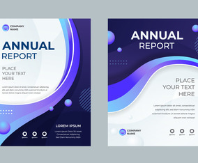 Free report cover - Vector Art