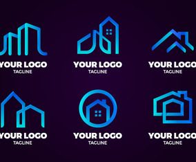 Simple Building Construction Company Logo | FreeVectors