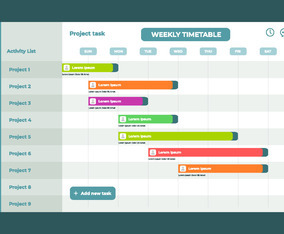 project schedule - 1212 Free Vectors to Download | FreeVectors
