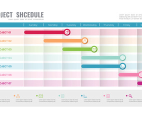 weekly timeline table - 1504 Free Vectors to Download | FreeVectors