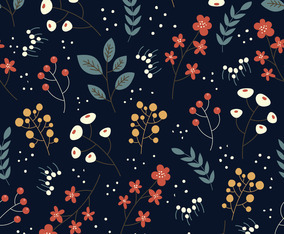 Free Floral Motifs Vectors | FreeVectors