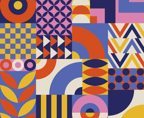 Colorful SVG Background Pattern | FreeVectors