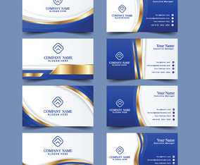 Free gradient cards - Vector Art