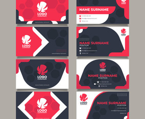 Business Name Card Templates | FreeVectors