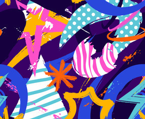 Colorful SVG Background Pattern | FreeVectors