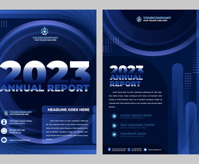 Free report cover - Vector Art