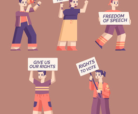 Free rights - Vector Art