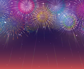 Free fireworks - Vector Art
