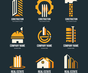 logo for construction - 4138 Free Vectors to Download | FreeVectors