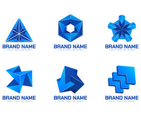 Free logo shapes - Vector Art