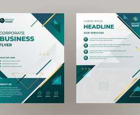 Abstract Business Card Design