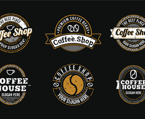 Free cafe logo - Vector Art