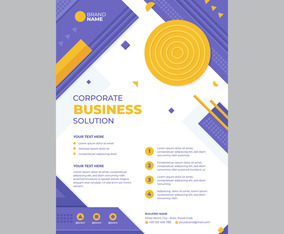 Abstract Business Card Design