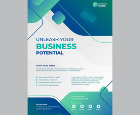 Abstract Business Card Design