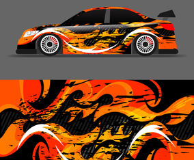Free car decal - Vector Art