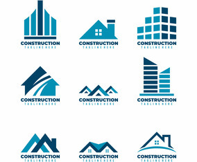 Yellow Construction Company Logo