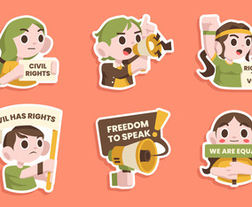 Free rights - Vector Art