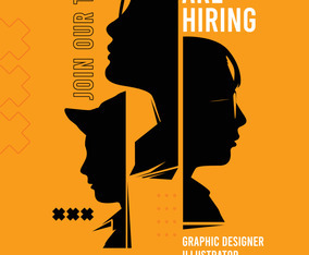 Free now hiring - Vector Art