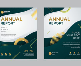 Free report cover - Vector Art