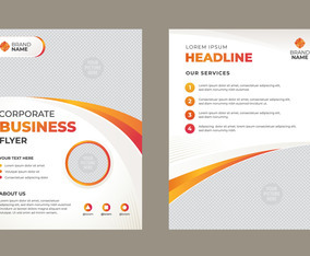 Abstract Business Card Design