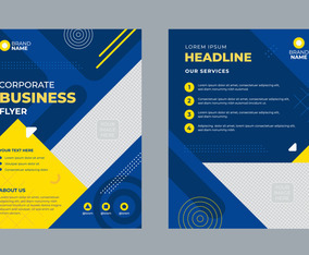 Abstract Business Card Design