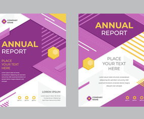 Free report cover - Vector Art