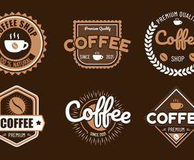 Free coffee logo - Vector Art