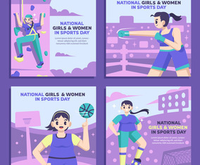 Free sportswoman - Vector Art