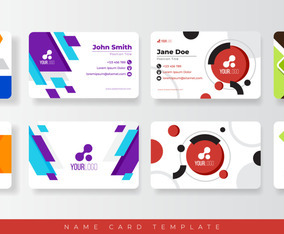 Business Name Card Templates | FreeVectors