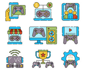 Game App Icons Set Collection for UI UX | FreeVectors